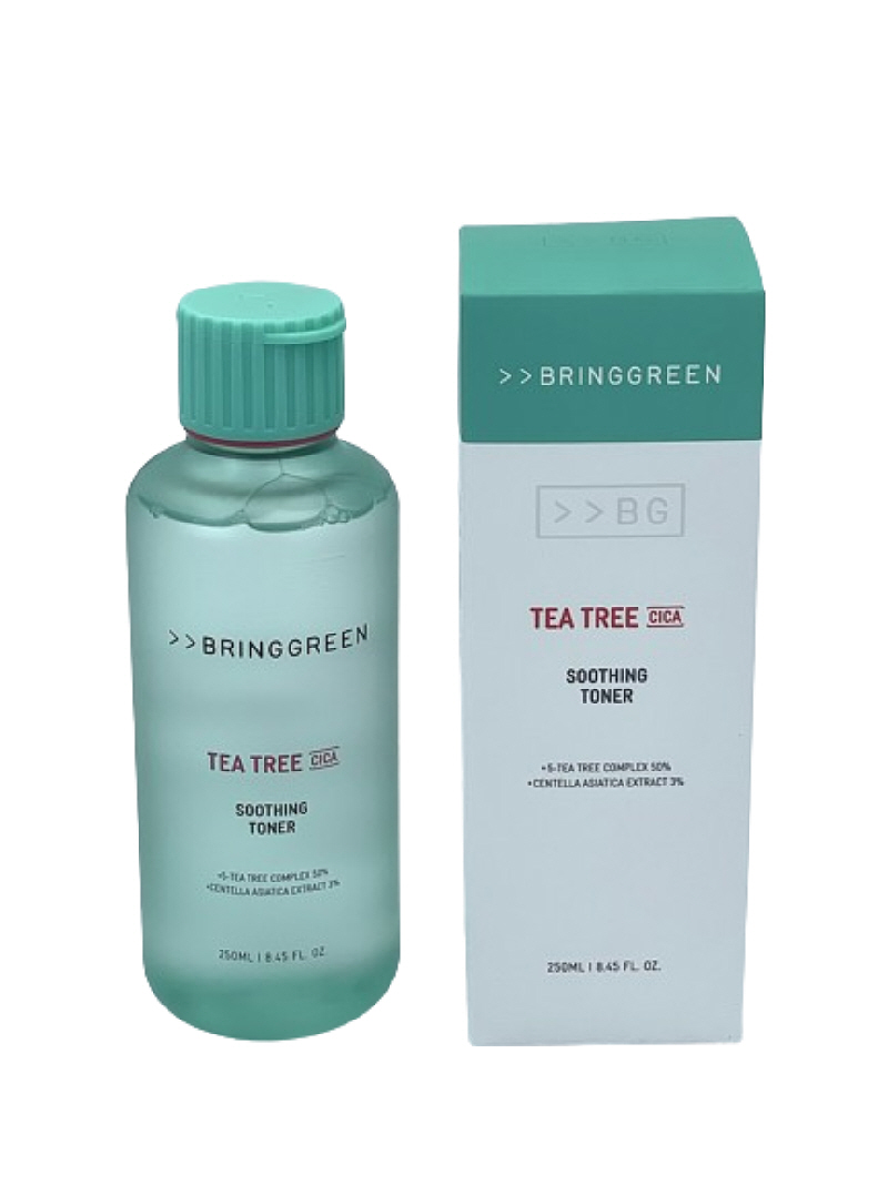 [Bring Green] Tea Tree Cica Soothing Toner 250ml/500ml | Shopee Singapore