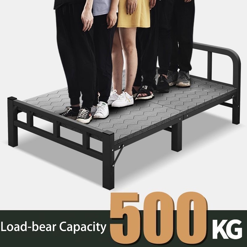 Simple Folding bed for lunch break Foldable Single Sofa Bed Portable ...