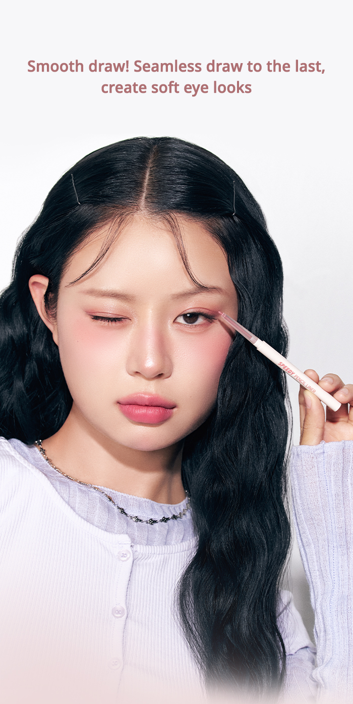 [PERIPERA - NEW COLOR] Speedy Pencil Eyeliner 0.14g - Easy drawing ...