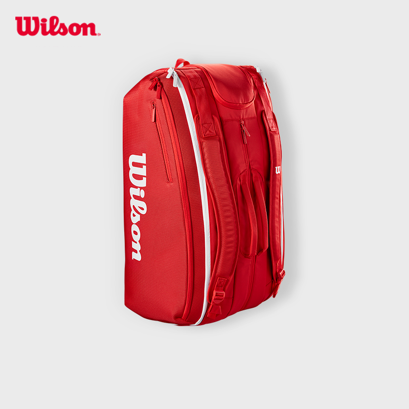 Wilson Red Super Tour 15 Pack - WR8036601 | Shopee Singapore