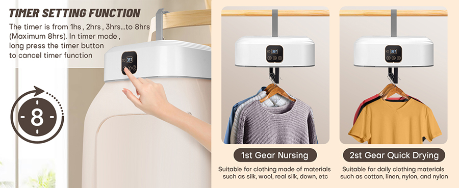 🔥SG🔥 Folding Clothes Dryer Machine Portable Clothes Drying Rack Washer ...