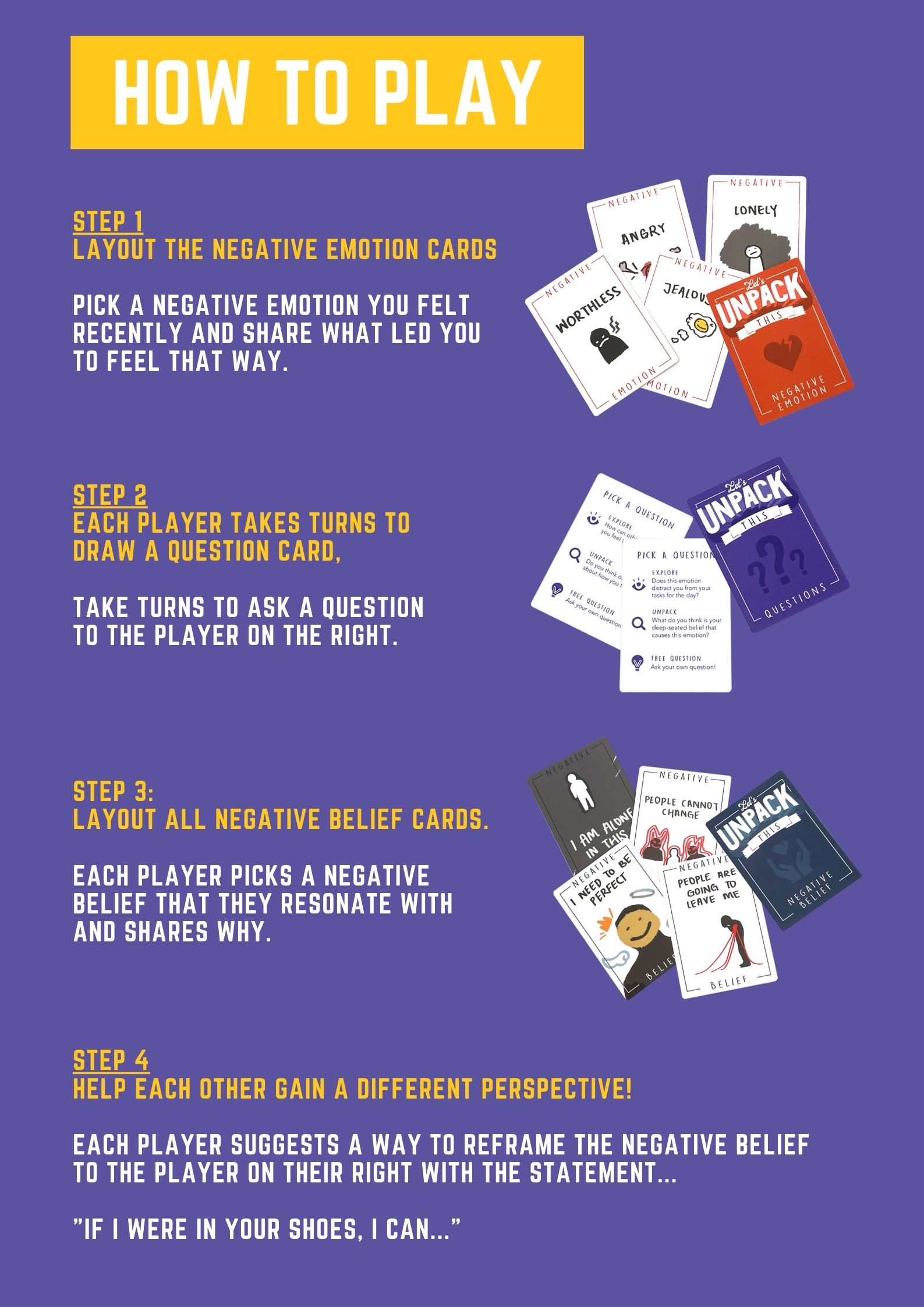 Let's Unpack This Card Game - Understand Your Emotions and Beliefs ...