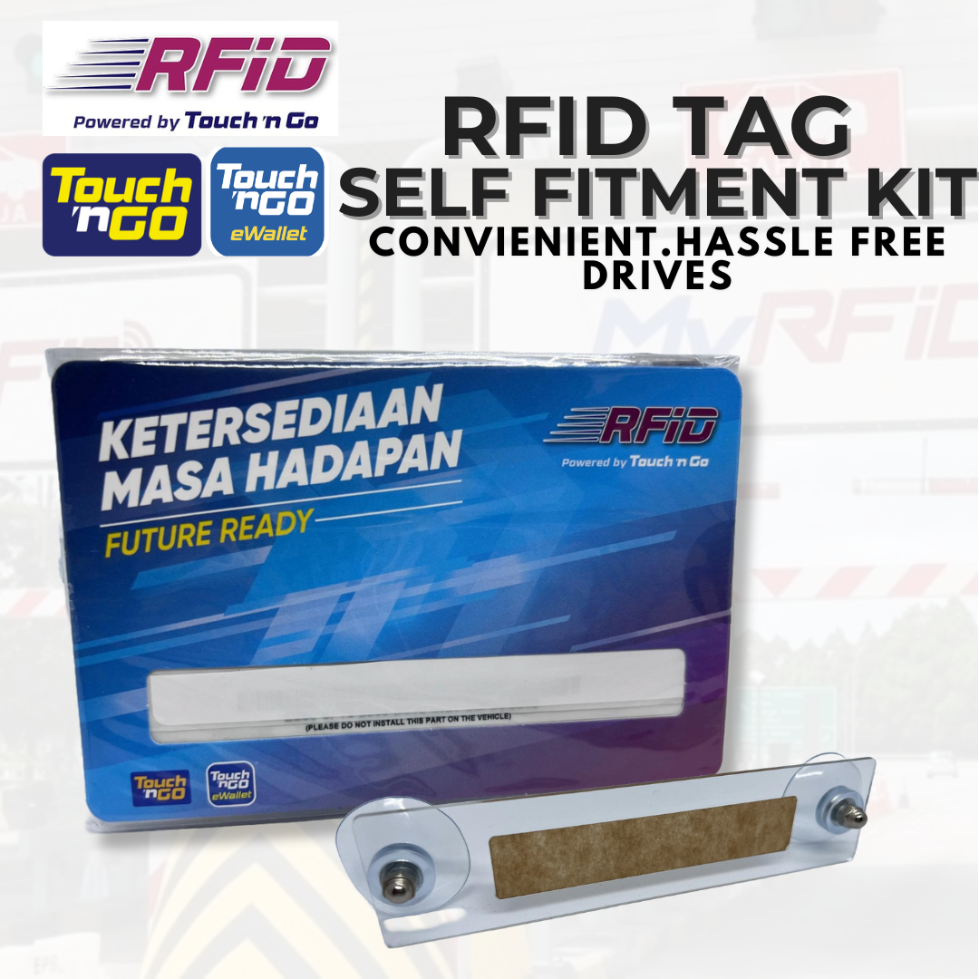 Touch N Go RFID Tag Self Fitment (DIY) Enhanced RFID Tag Holder ...
