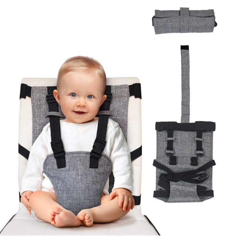 🇸🇬 Portable Baby Dining Chair Harness Toddler Safety Seat travel ...