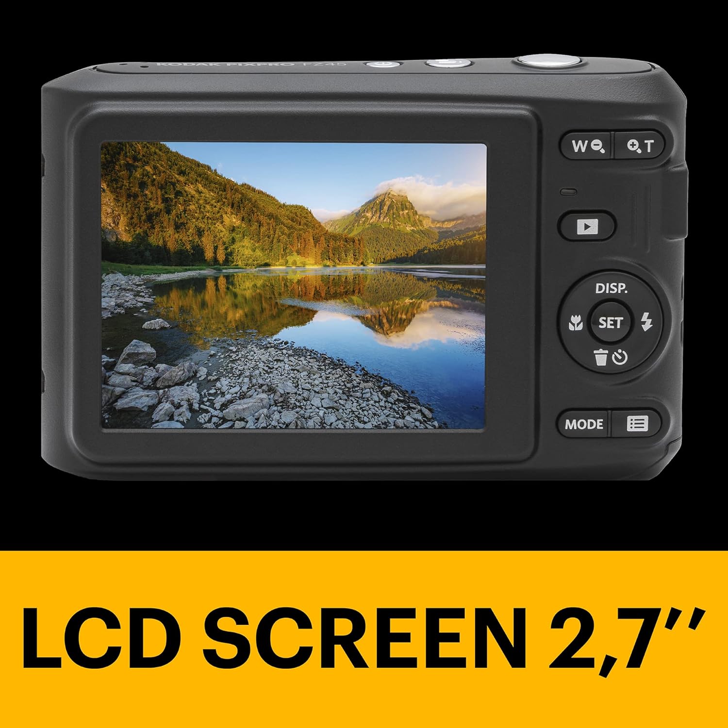 Kodak PIXPRO FZ45 Compact Digital Camera 4X Optical Zoom 27mm Wide ...