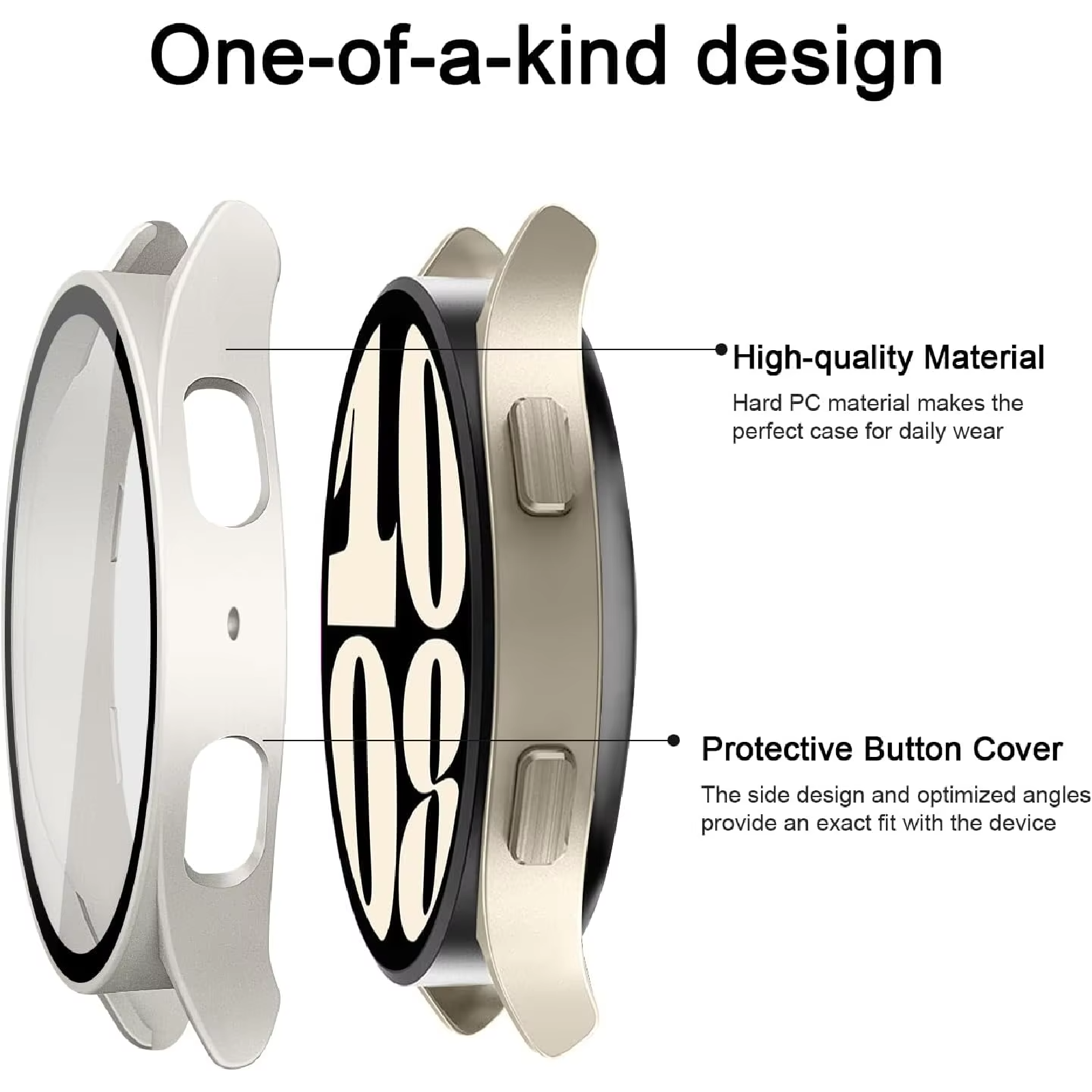 GadgetCreations Samsung Watch Case Galaxy Watch 7 40mm 44mm Series 6 ...