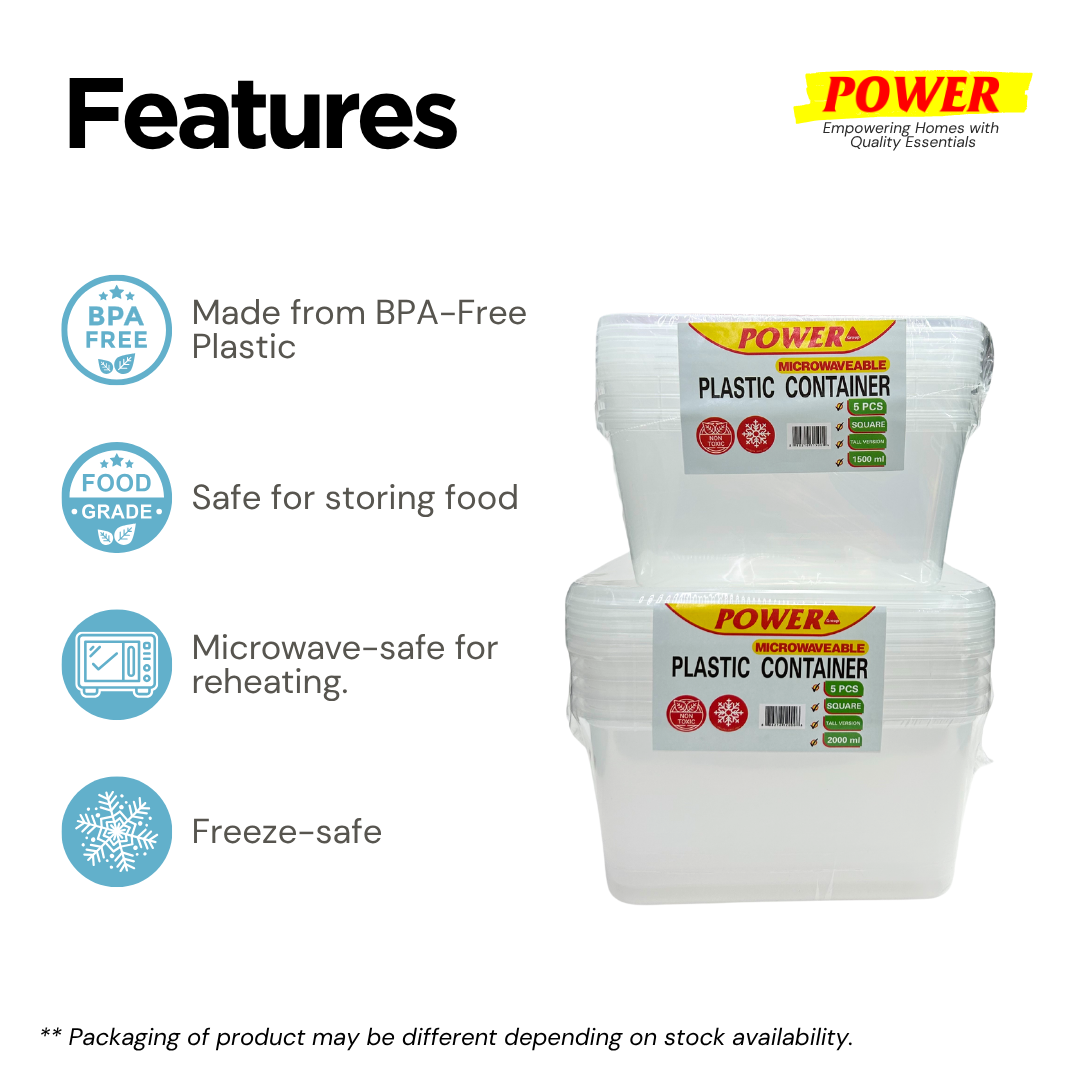 Disposable Plastic Food Containers Food Grade Container Single Use ...