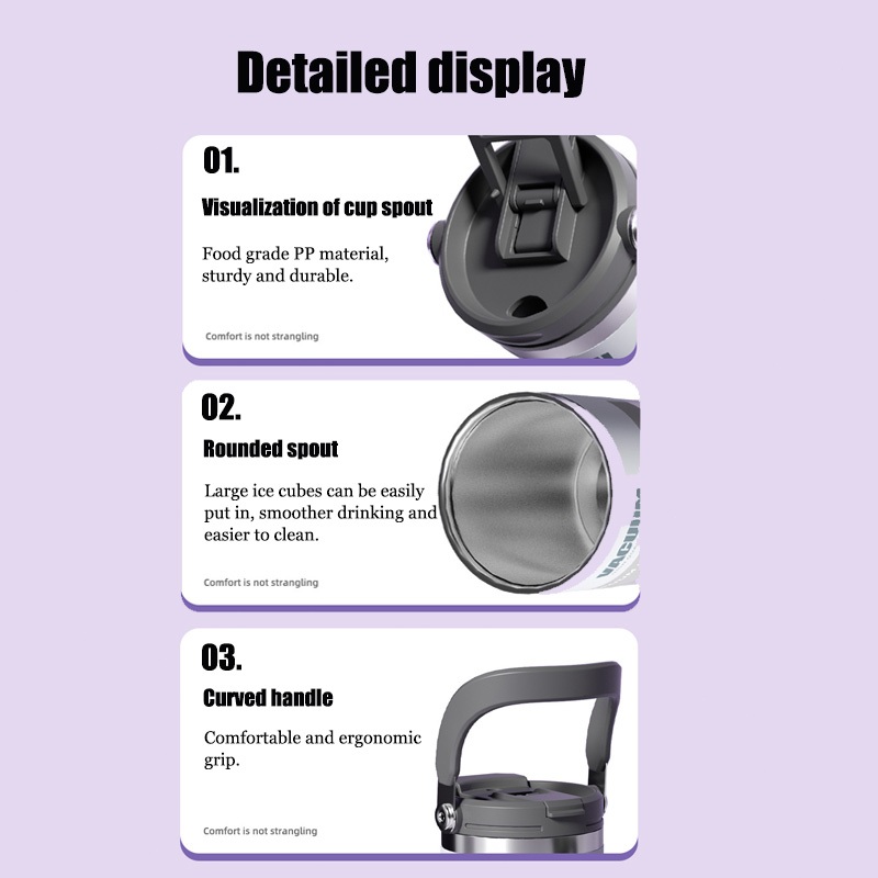 🇸🇬Koala Home🔥TYESO Thermos Tumbler Thermal Flask Water Bottle Vacuum ...