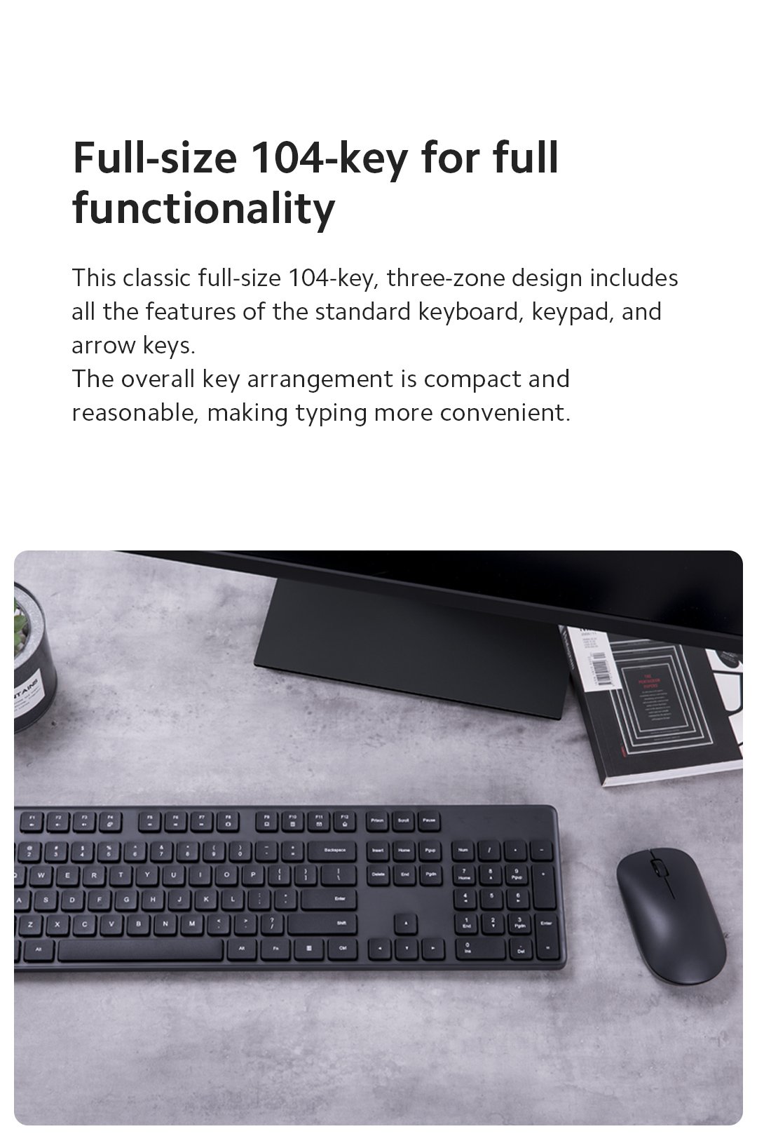 Xiaomi Wireless Keyboard and Mouse Combo | Shopee Singapore