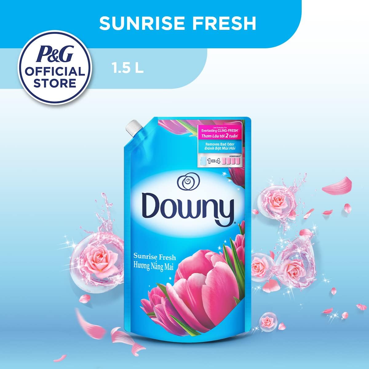 Downy Concentrate Fabric Conditioner Refill | 470ml | 800ml | 1L | 1.1L ...