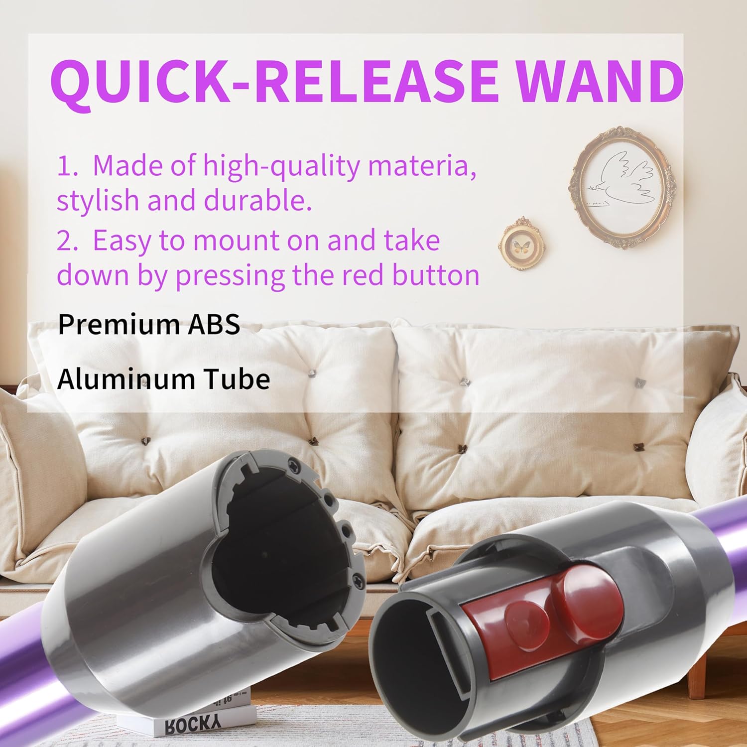 Wand Dyson V7 V8 V10 V11 V15 V12 SV18 Digital Slim Fluffy Omni Glide ...