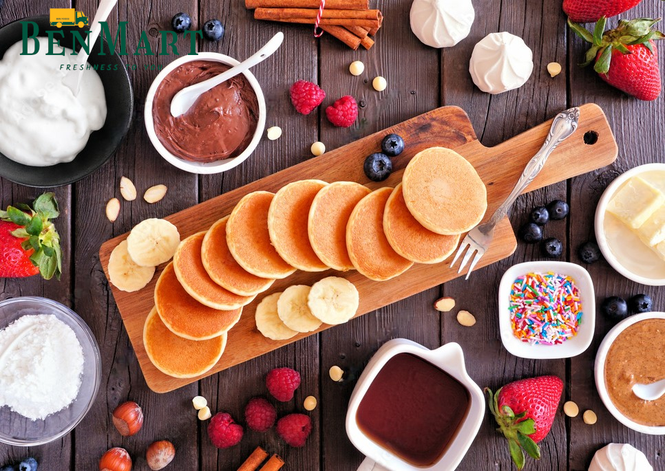 [BenMart Frozen] Cowhead Mini Buttermilk Pancakes 400g - Halal - New ...