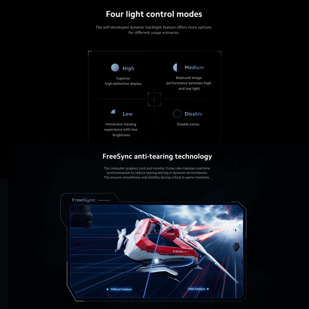 Xiaomi Mini LED GPro 27i Gaming Monitor | HDR1000 | 180 Hz Refresh Rate ...