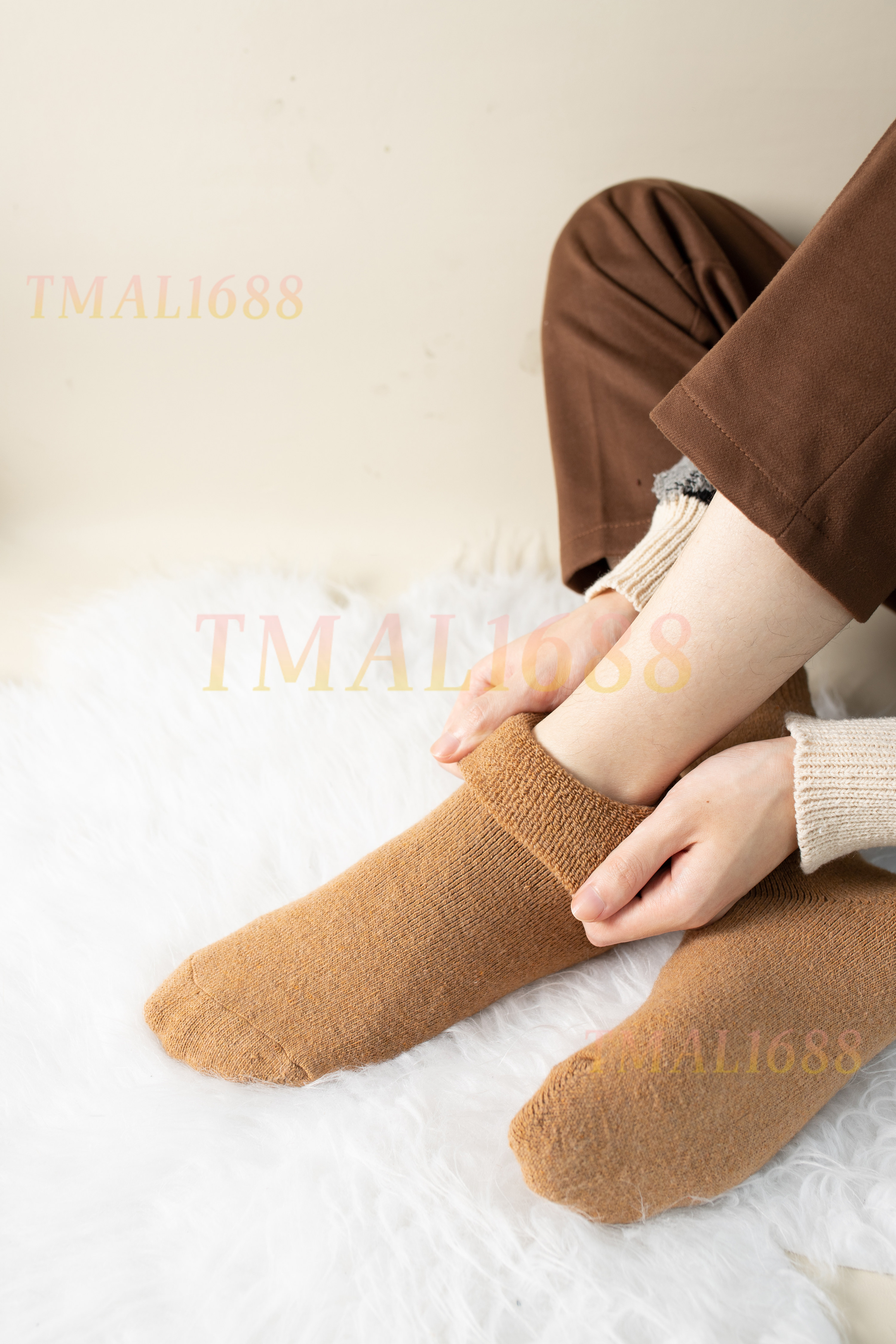 [ SG Ready Stock] Wool Socks Extra Thick Men Women Winter Velvet Warm ...