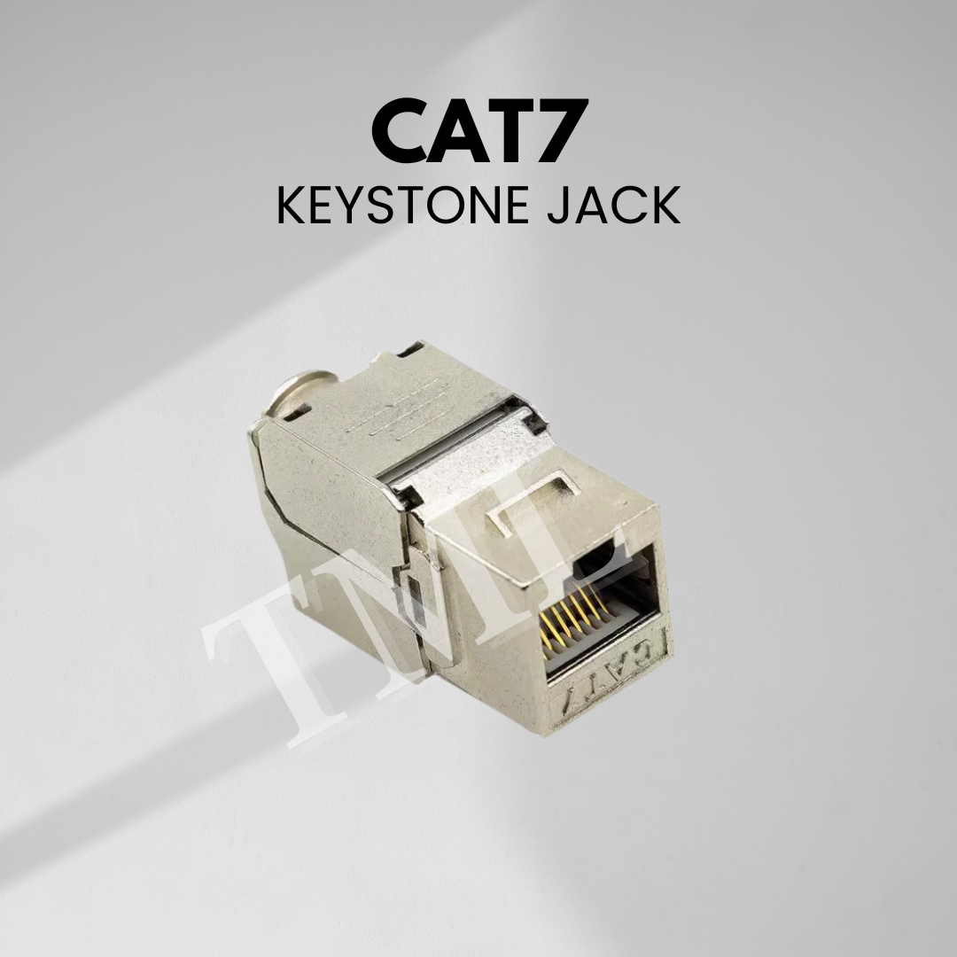 1port CAT6A CAT7 RJ45 Keystone Jack and Network Data Wall Socket Face ...