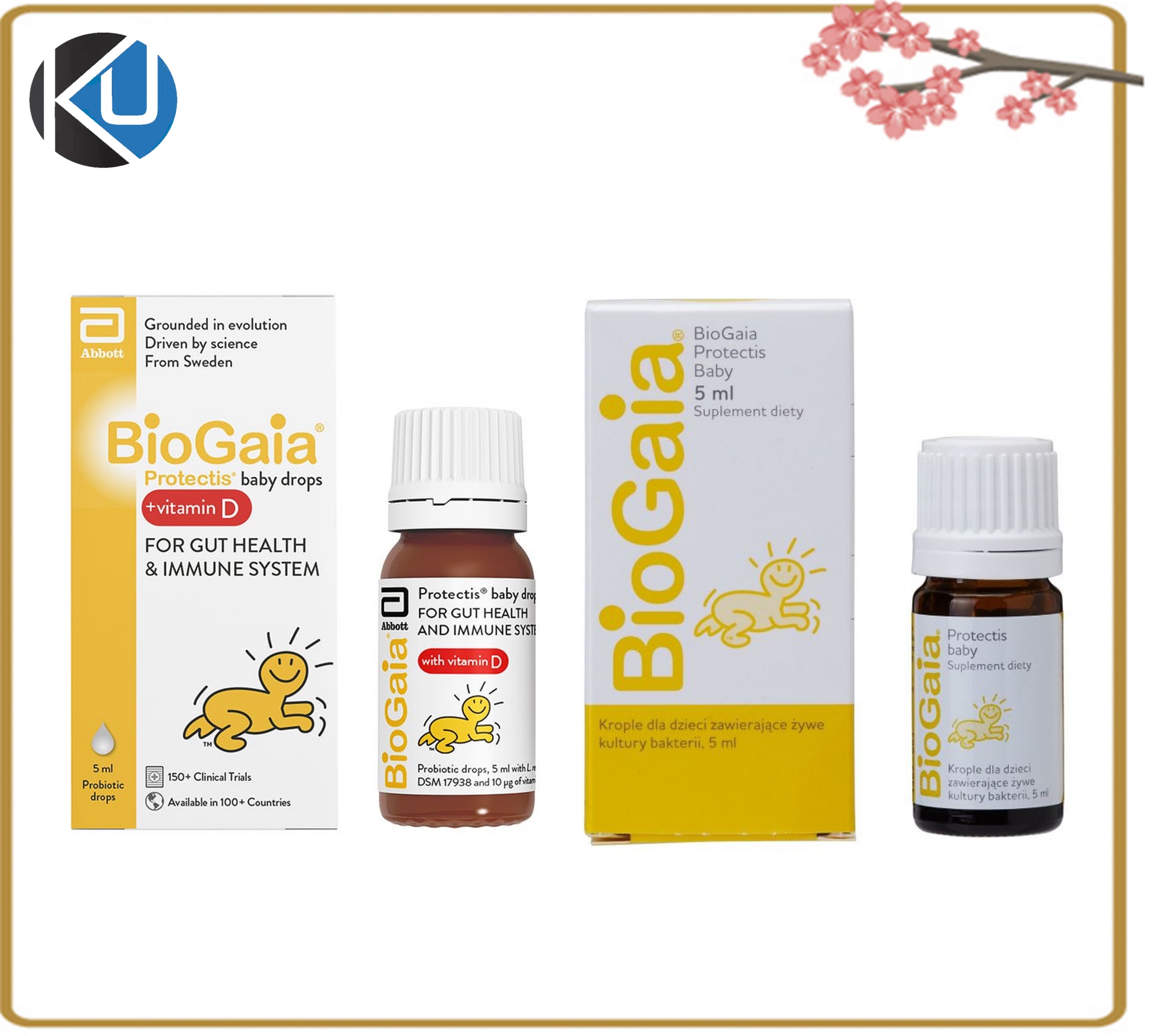 BIOGAIA Protectis Baby Drop Vitamin D3 400IU 5ml | Shopee Singapore
