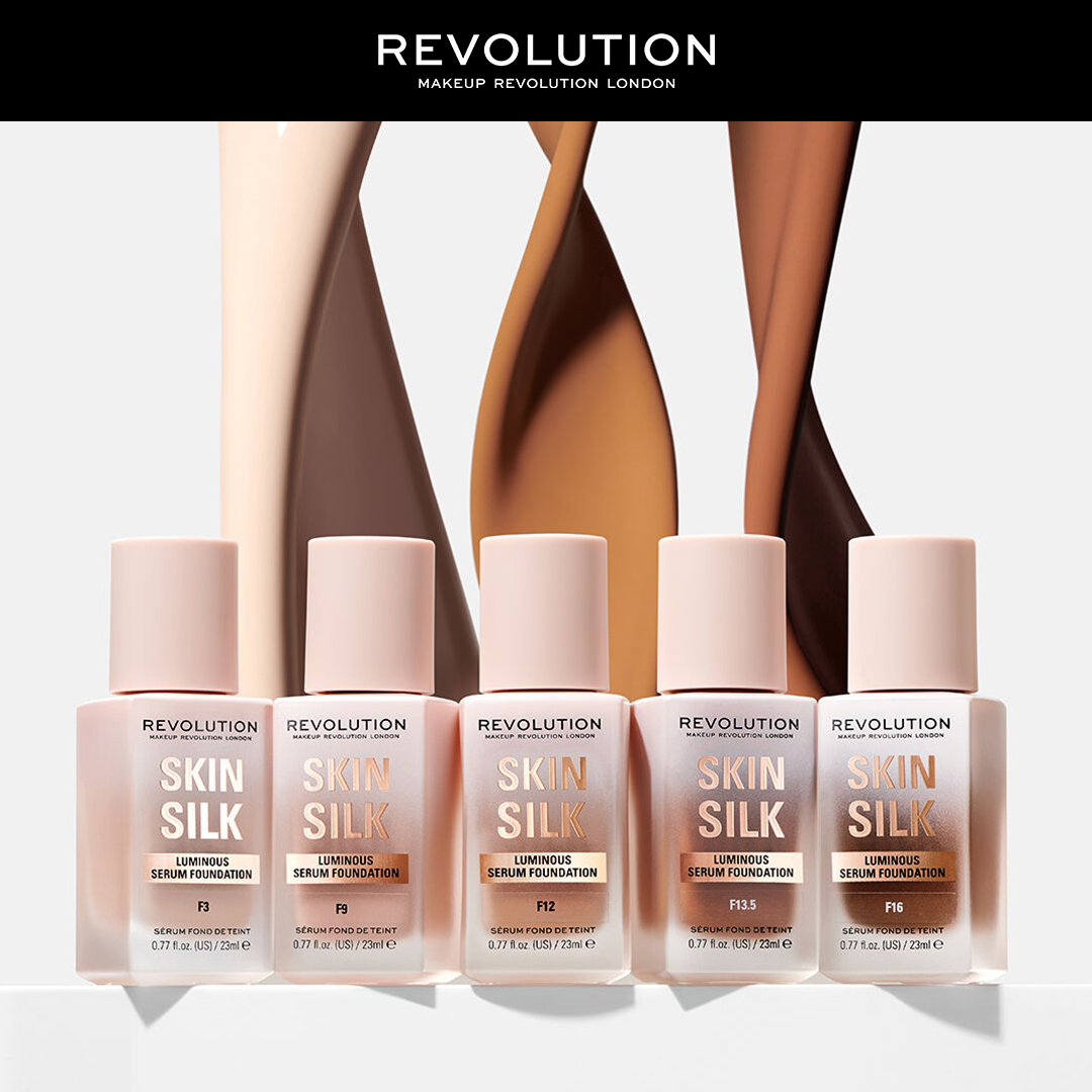Revolution Skin Silk Luminous Serum Foundation 23ml (20 Shades to choose) | Shopee Singapore