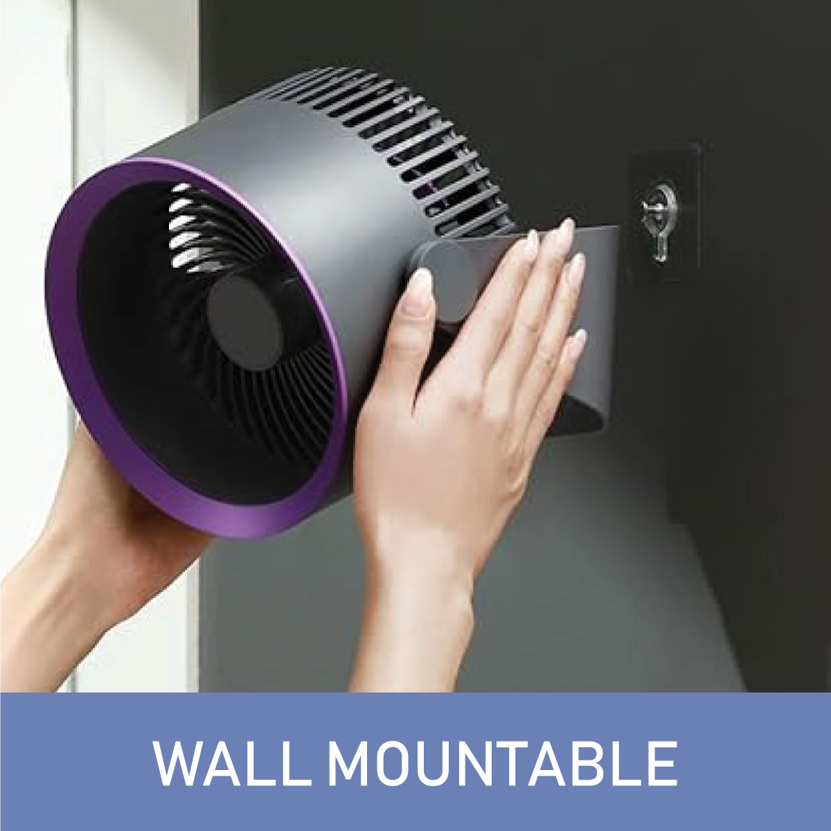 PowerPac Air Circulator, USB Fan, Desk Fan, Portable Fan, Wall Fan with ...