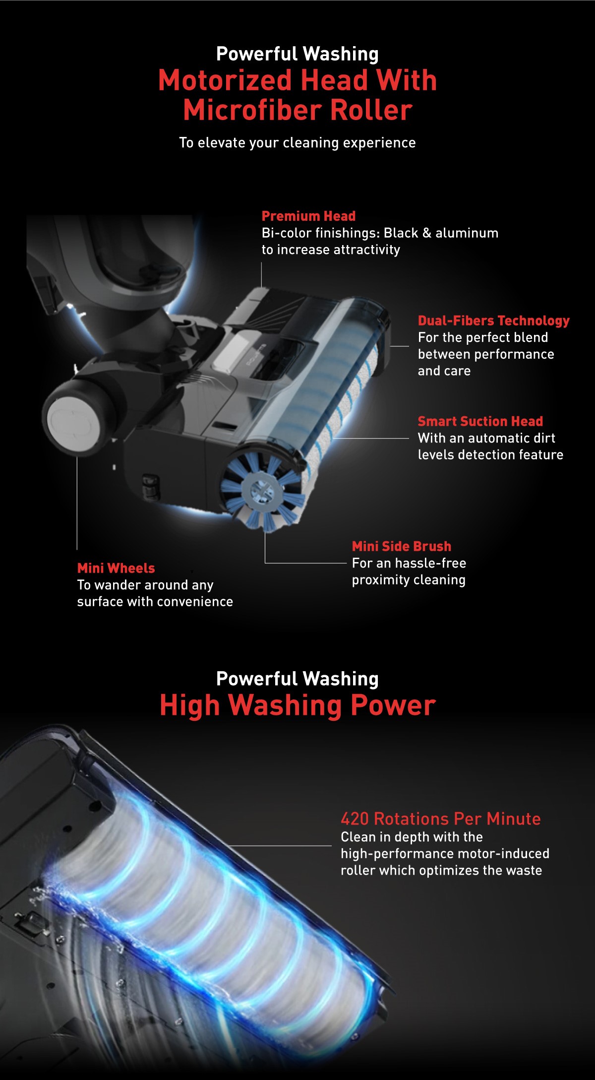 Tefal X-Clean 4 Wet & Dry Handstick Vacuum GF5035 - 2-in-1 Vacuum ...