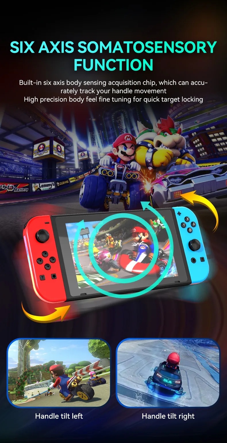 【SG】 Switch Joy-Con L/R Joystick Wireless Controllers Wake-up ...