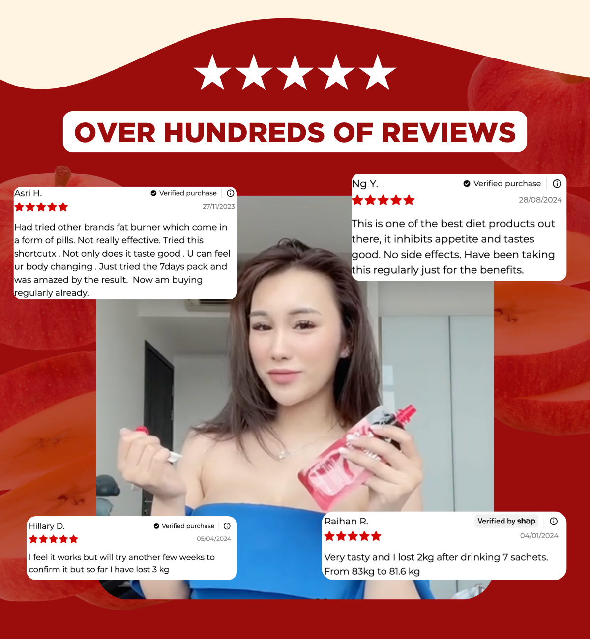 [BUNDLE 2] v2.0 Shortcutx Apple Cider Fat Burner Fruit Juice for Weight ...