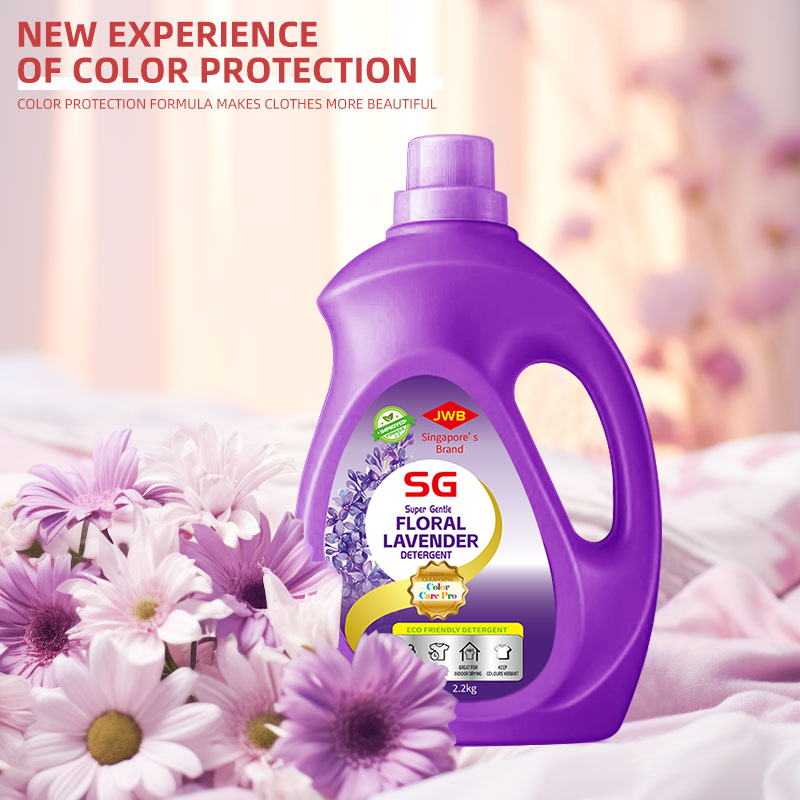 JWB (BUNDLE OF 4) FLORAL LAVENDER Color Care Pro Detergent 2.2KG. Anti ...