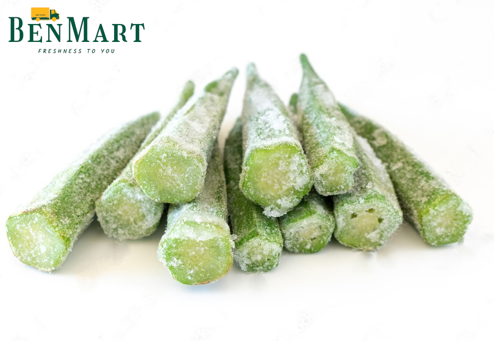 [BenMart Frozen] Farmland Whole Okra Lady Finger 1kg - Vegetable ...