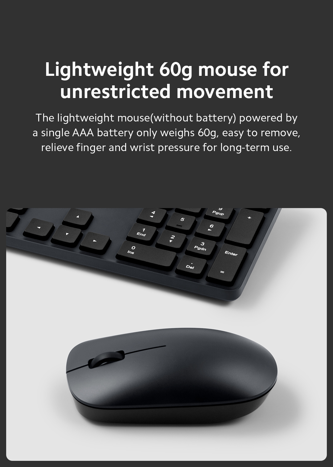 Xiaomi Wireless Keyboard and Mouse Combo | Shopee Singapore