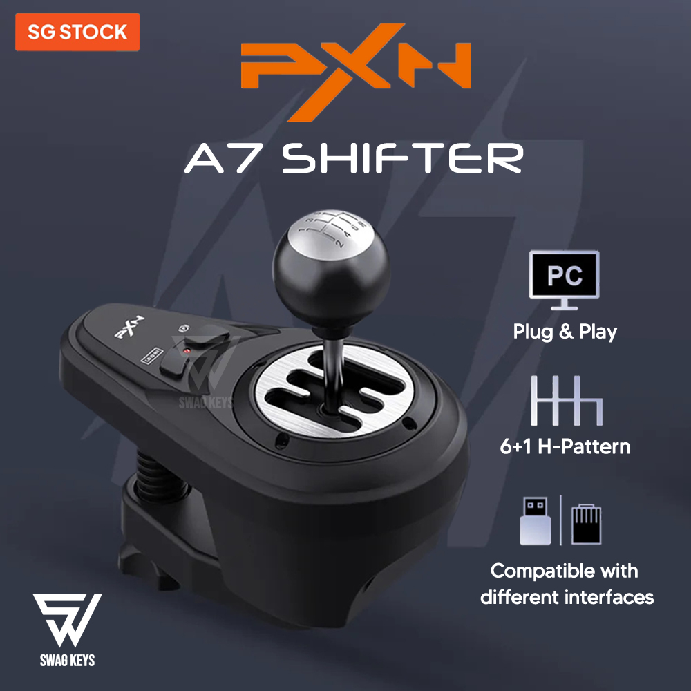 【SG】PXN A7 H Pattern Shifter For PC PS4 Xbox | Toggle Mode for More ...