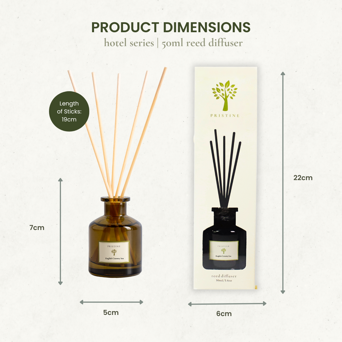 Pristine Reed Diffuser | Swiss Chateau | Hotel Series | Essential Oil ...