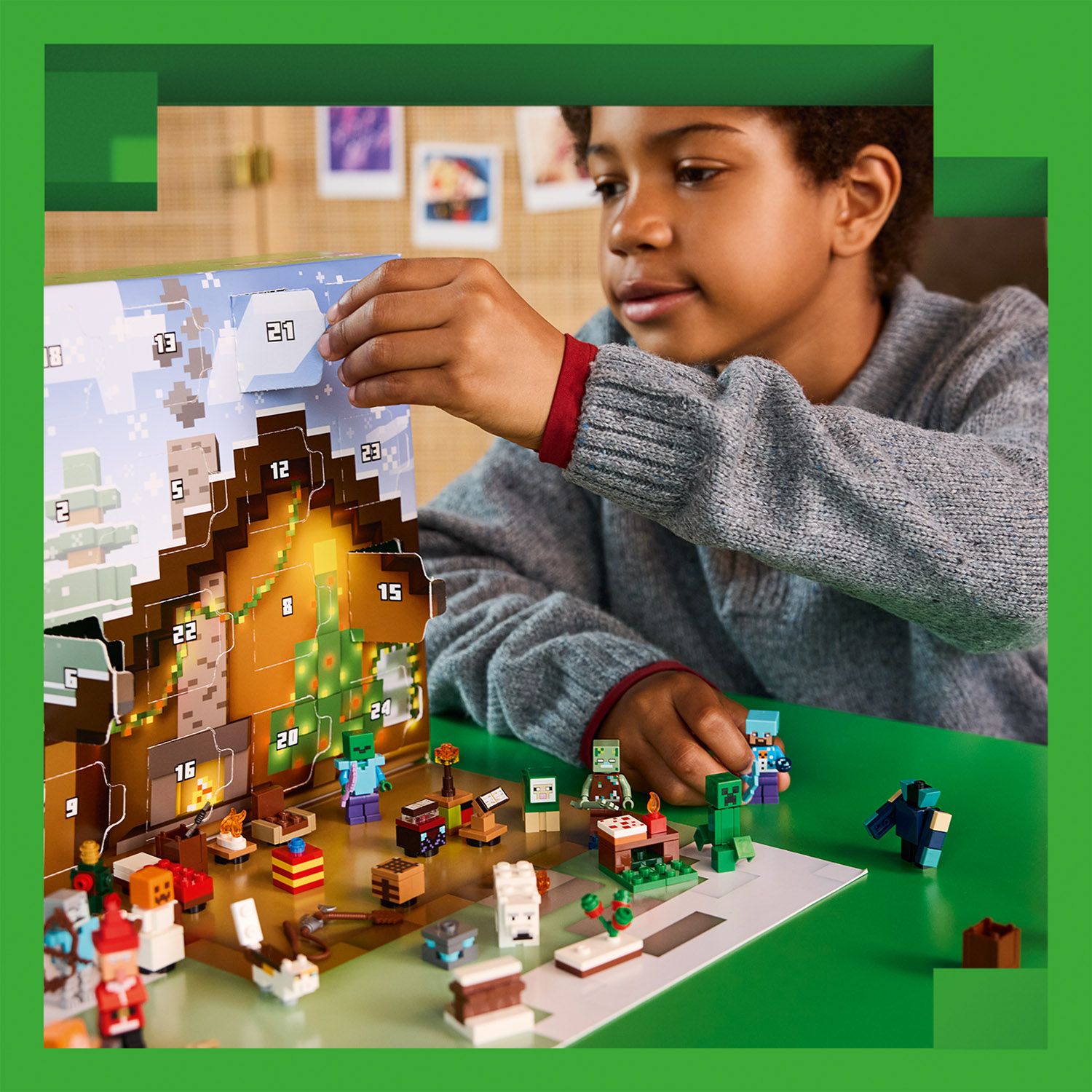 LEGO Minecraft 21280 Advent Calendar 2025 (300 Pieces) | Shopee Singapore