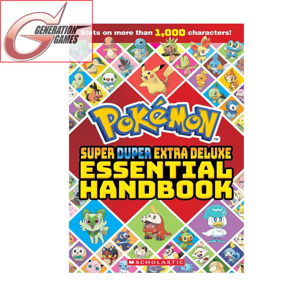 Pokemon Super Duper Extra Deluxe Essential Handbook: Stats on More Than ...