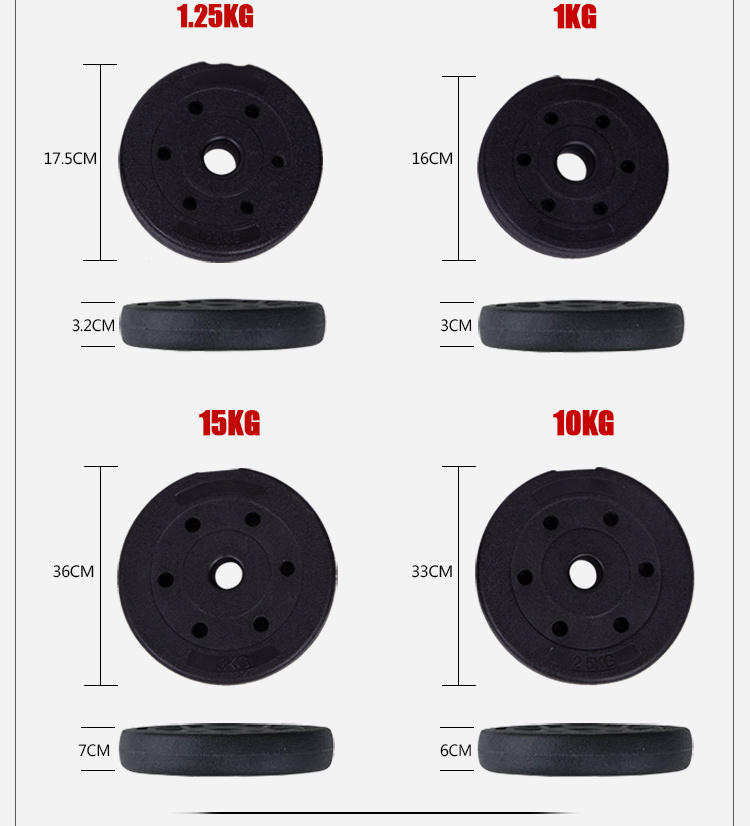 [SG Stock] Dumbbell Bar with Screw Collars / Dumbbell Plates ...