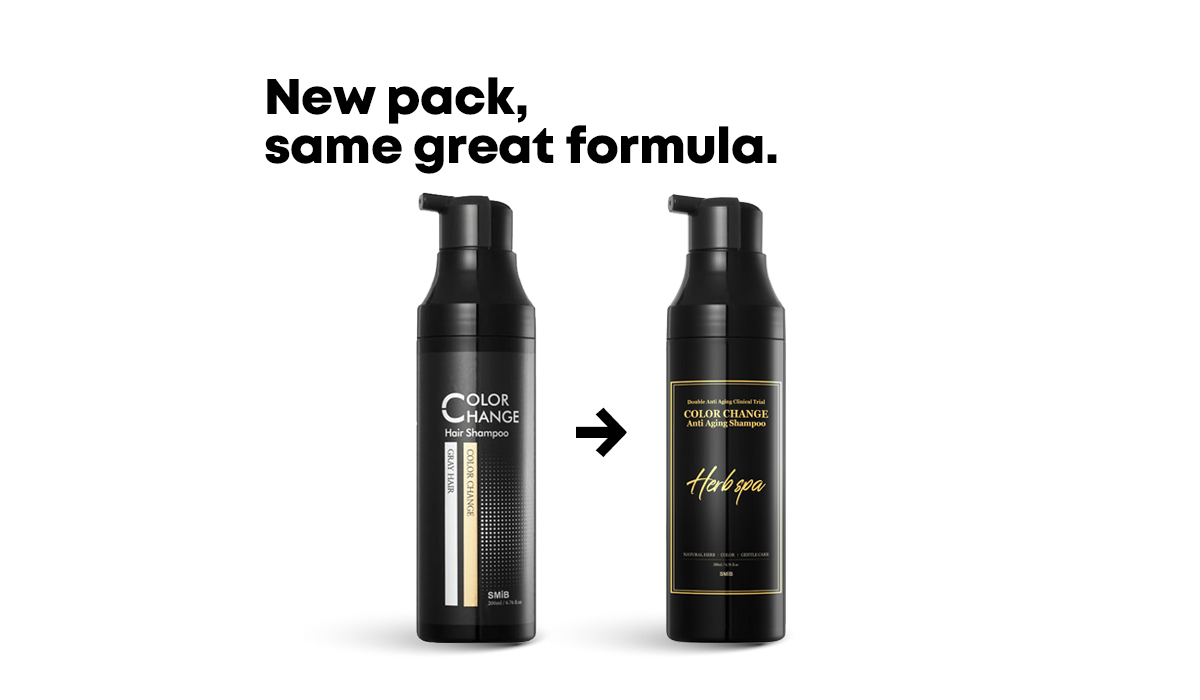 [SMiB] - Color Change Shampoo - Vegan Certified - Grey White to Black ...