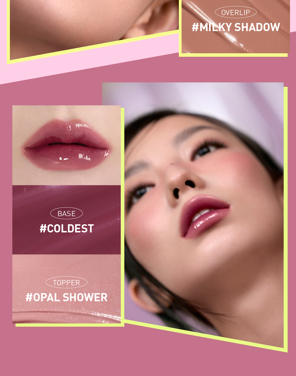 3CE Shine Reflector lipstick lip balm lip gloss cool minty moisturizing ...