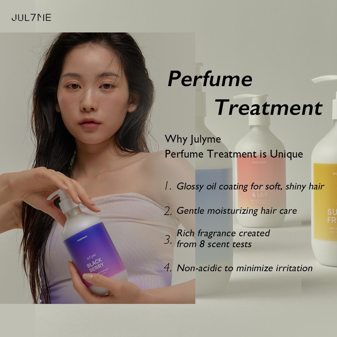 [JULYME] Perfume Hair Treatment (Hair Conditioner) 500ml [Anti-hair loss, Damaged hair, PH ...