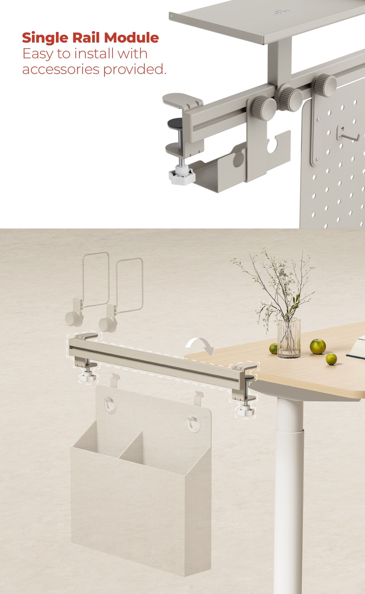 Squirrey Tracfik Rail Organiser System Solutions [ Pegboard, Storage ...
