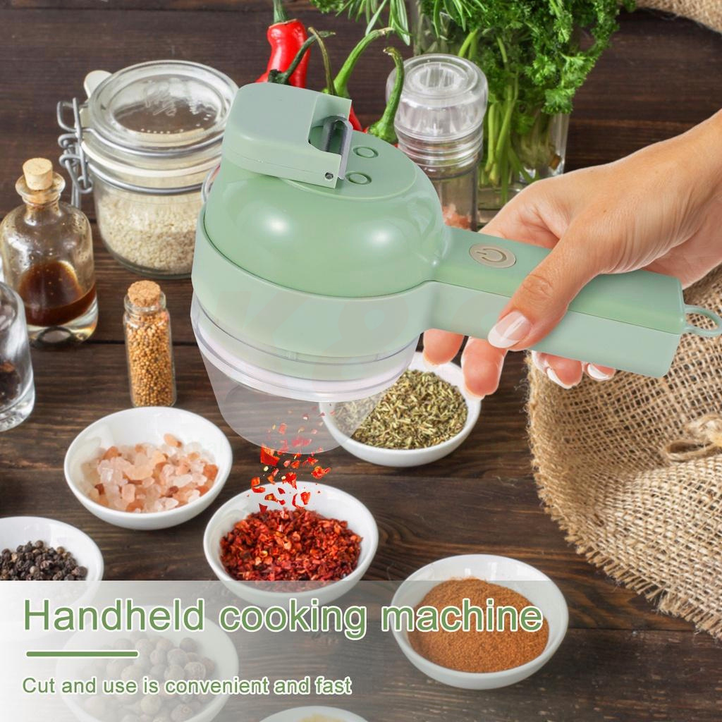 【SG Stock】7 In 1 Multifunctional Electric Vegetable Cutter Stainless ...