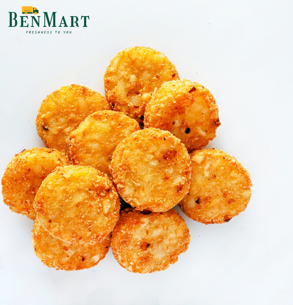 [BenMart Frozen] Farmchef Rosti Hashbrown 1kg - Halal - Belgium - Round ...