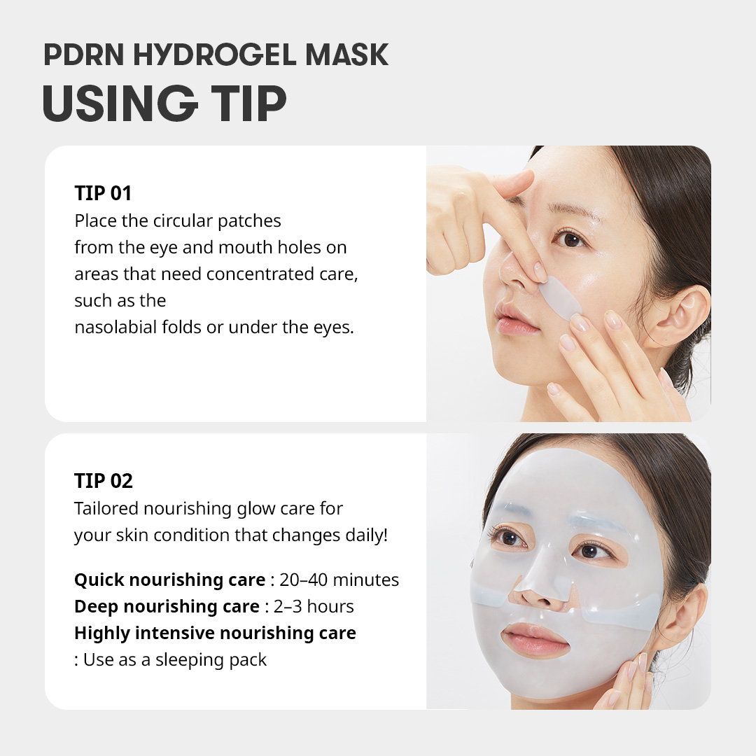 [VT] PDRN Hydrogel Mask 1pcs Plant-Based PDRN, Wrinkle improvement ...