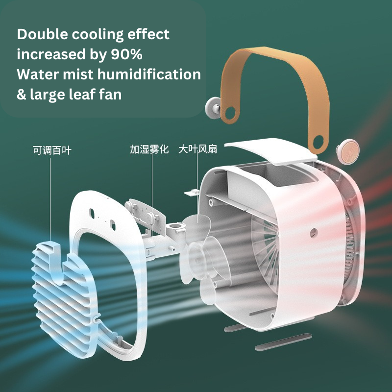 USB Mini Air Cooler / Air Conditioner / Humidifier/ Cooler Fan | Shopee ...
