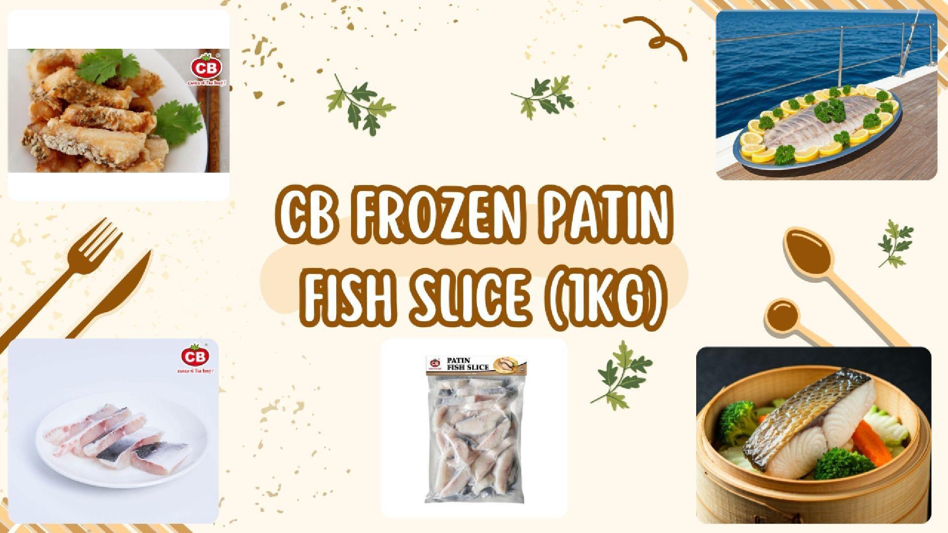 [CB] Premium Frozen Patin Fish Slice / Rose Roll - 1kg / 2kg / 3kg ...