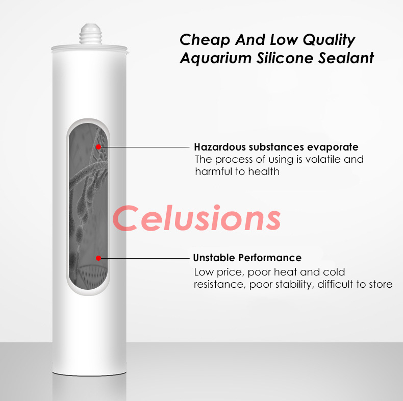 【SG Seller】300ml⭐Aquarium Fish Tank Clear Silicone Sealant⭐ High ...