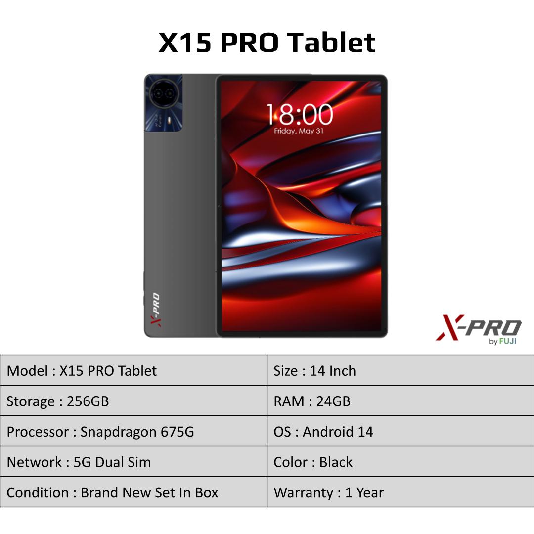 Brand New XPro X15 Pro / 14 Inch Tablet / 5G + Wifi / 24GB RAM ...