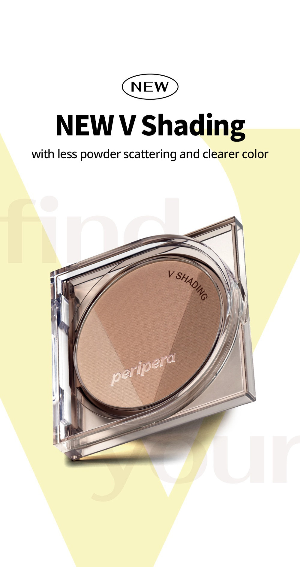 [PERIPERA] Ink V Shading 9.5g (Contour | Highlight | Sculpt the face ...