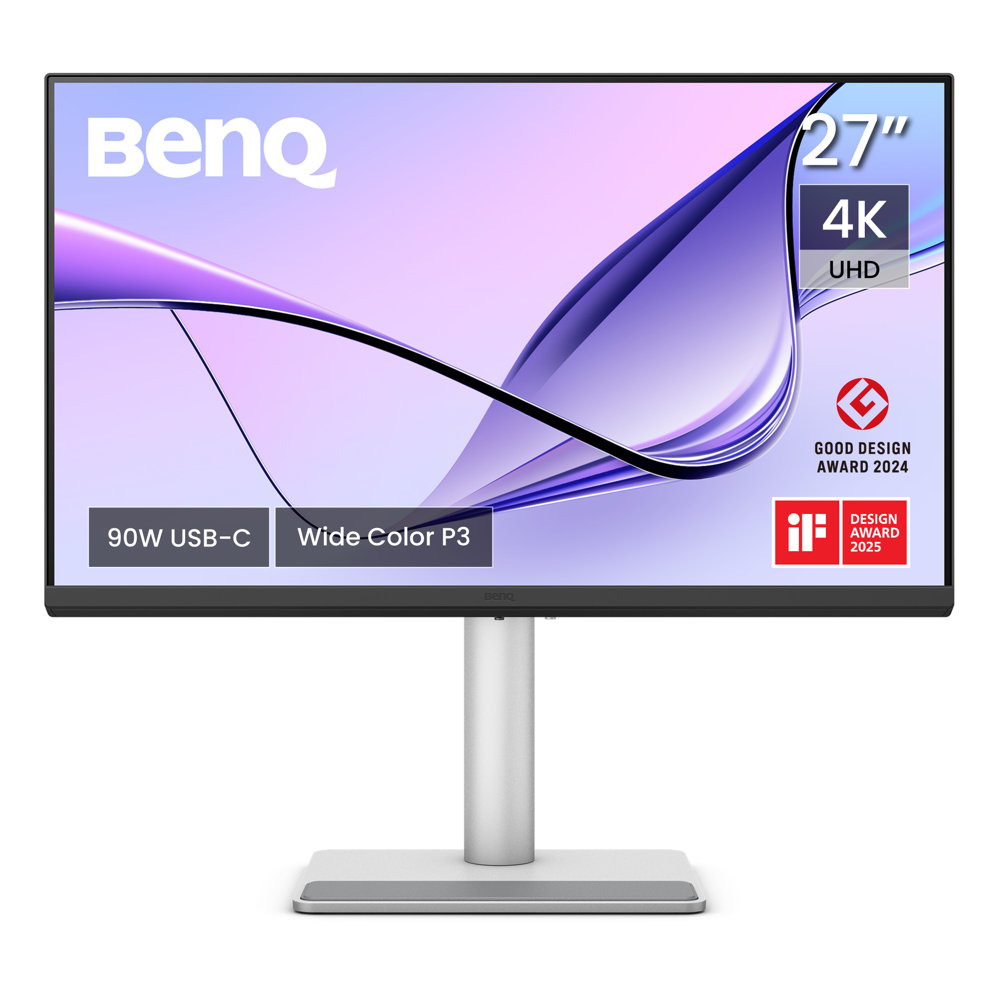BenQ MA270U I 27" 4K Nano Matte Monitor I Made for Mac I 90W USB-C I ...