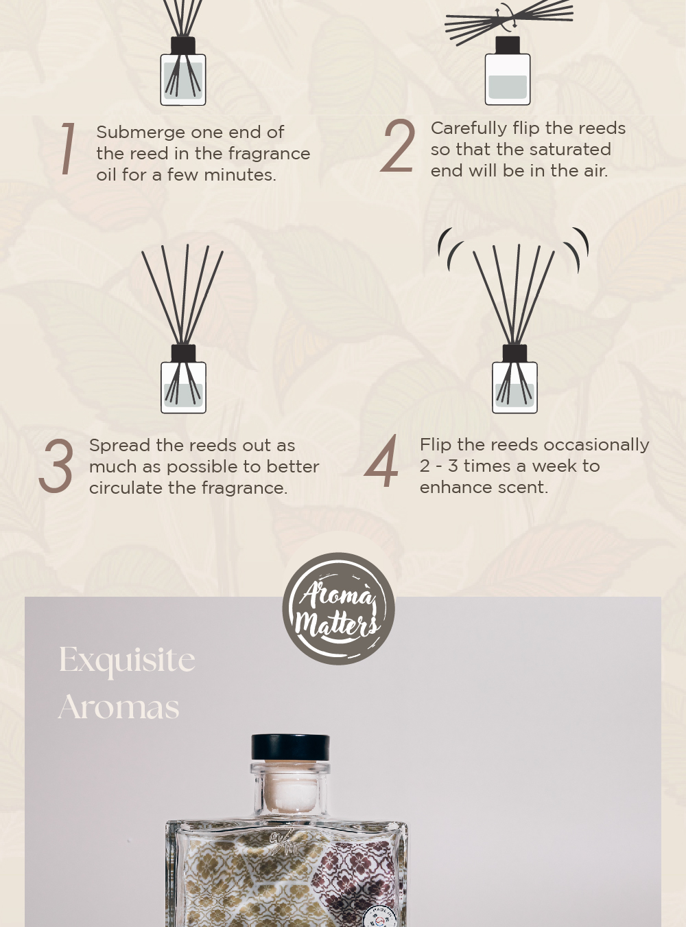 Aroma Matters D'Aesop Reed Diffuser Made In Korea 120ml and 250ml ...