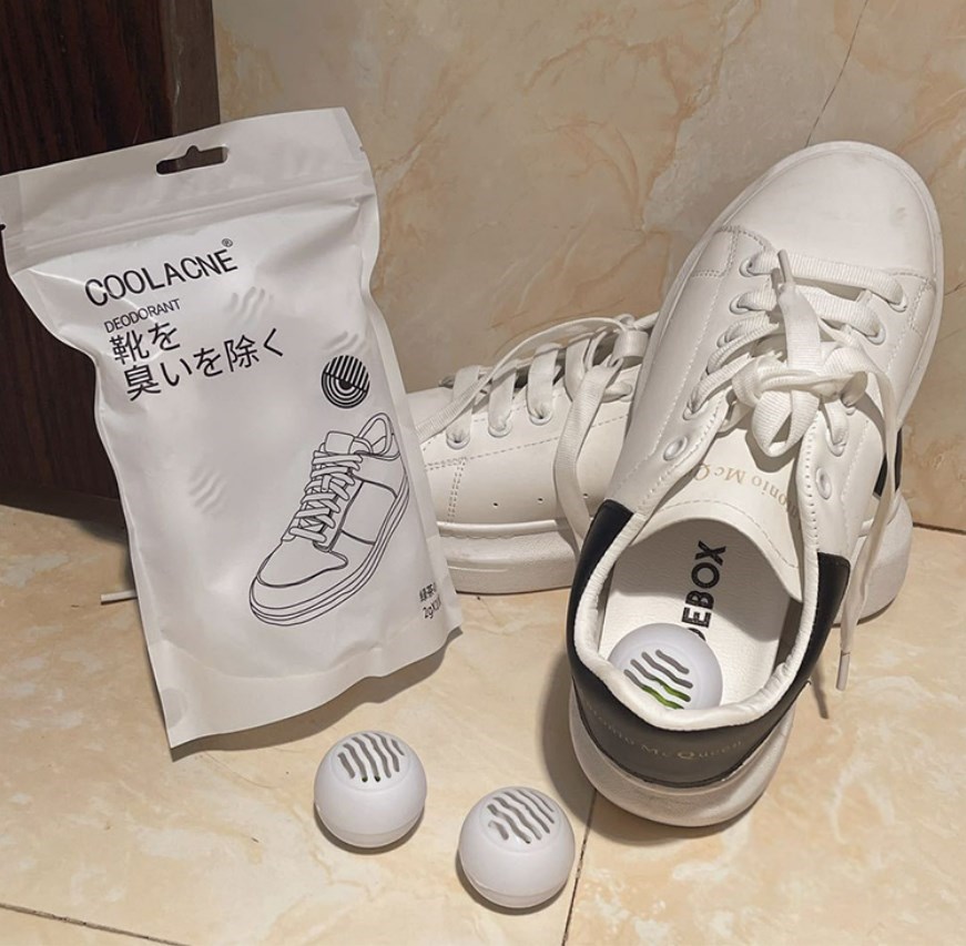 SG Shoe Deodorant Ball Capsule Non-Toxic Sneaker Foot Care Air ...