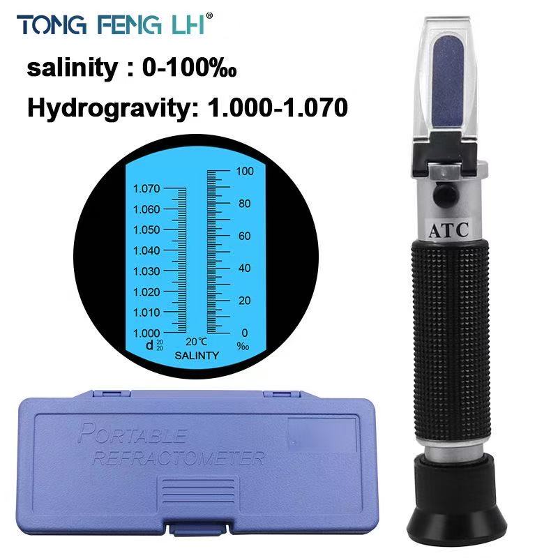 Handheld salinity meter sea water salinity meter optical seawater ...