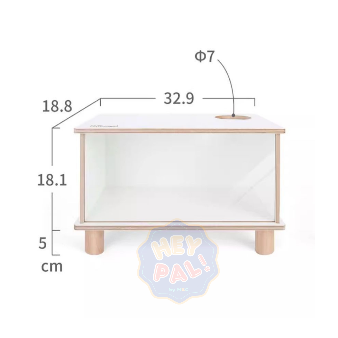 Hamster Digging Burrow Box Waterproof – Niteangel Burrow Activity Play ...